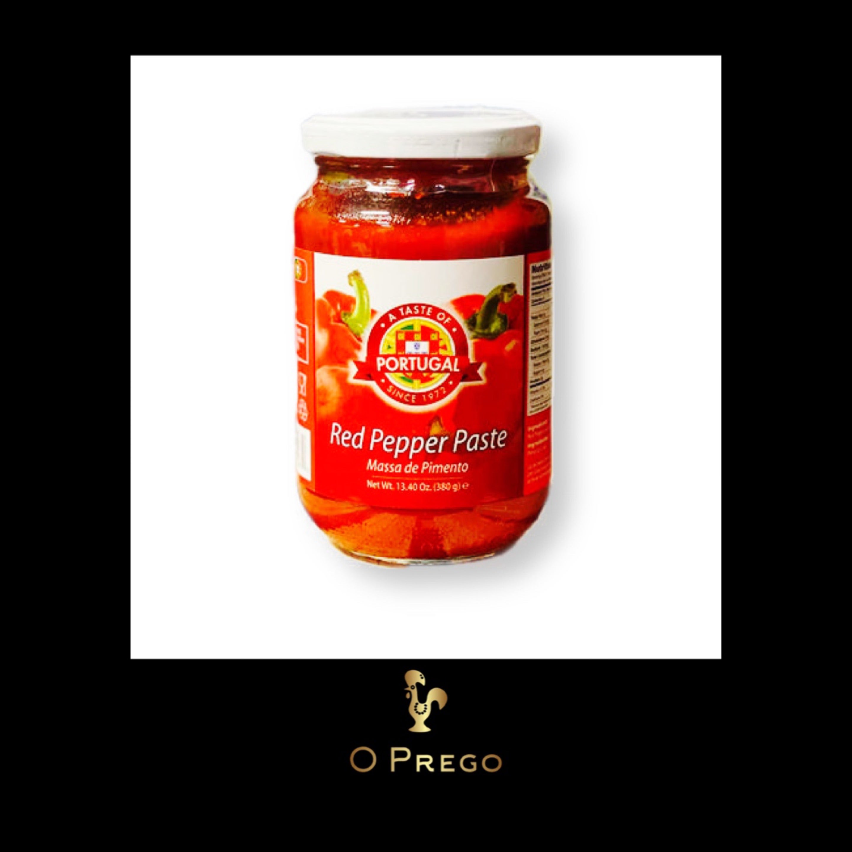Taste of Portugal Red Pepper Paste | O Prego - A Taste of Portugal & Brazil