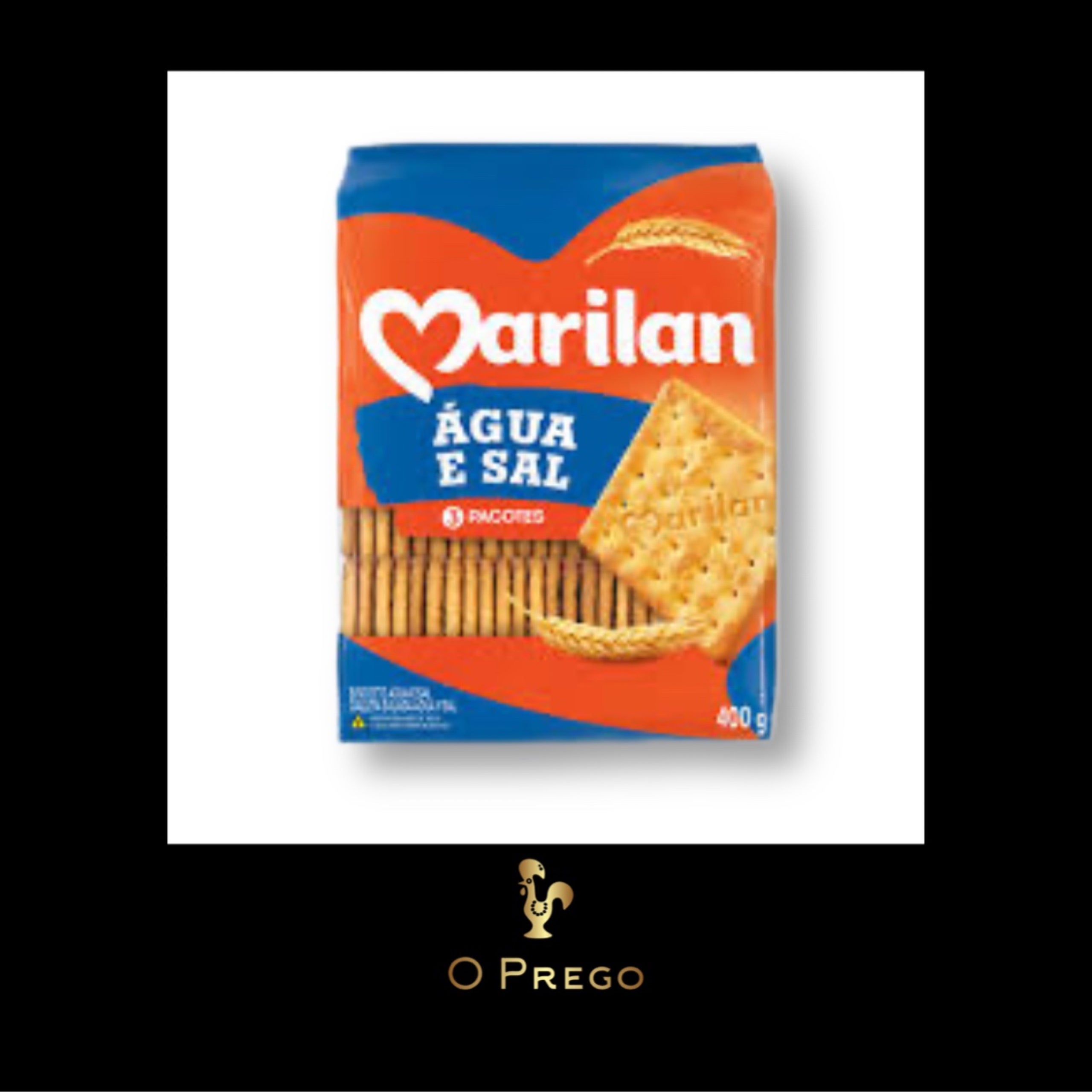 Marilan Salted Water Crackers/Cracker Agua e Sal 350g | O Prego - A ...
