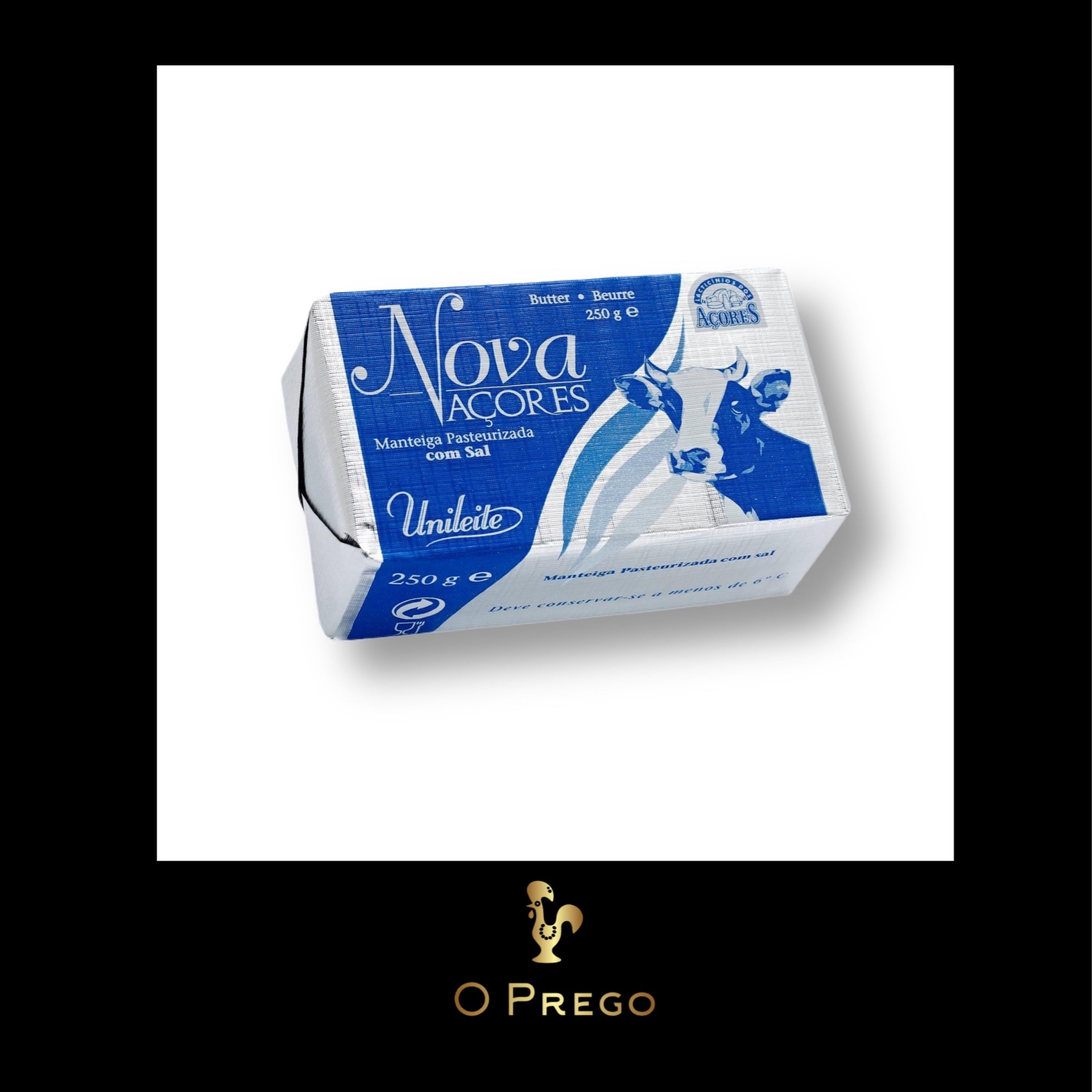 Nova Acores Butter - 250g | O Prego - A Taste of Portugal & Brazil